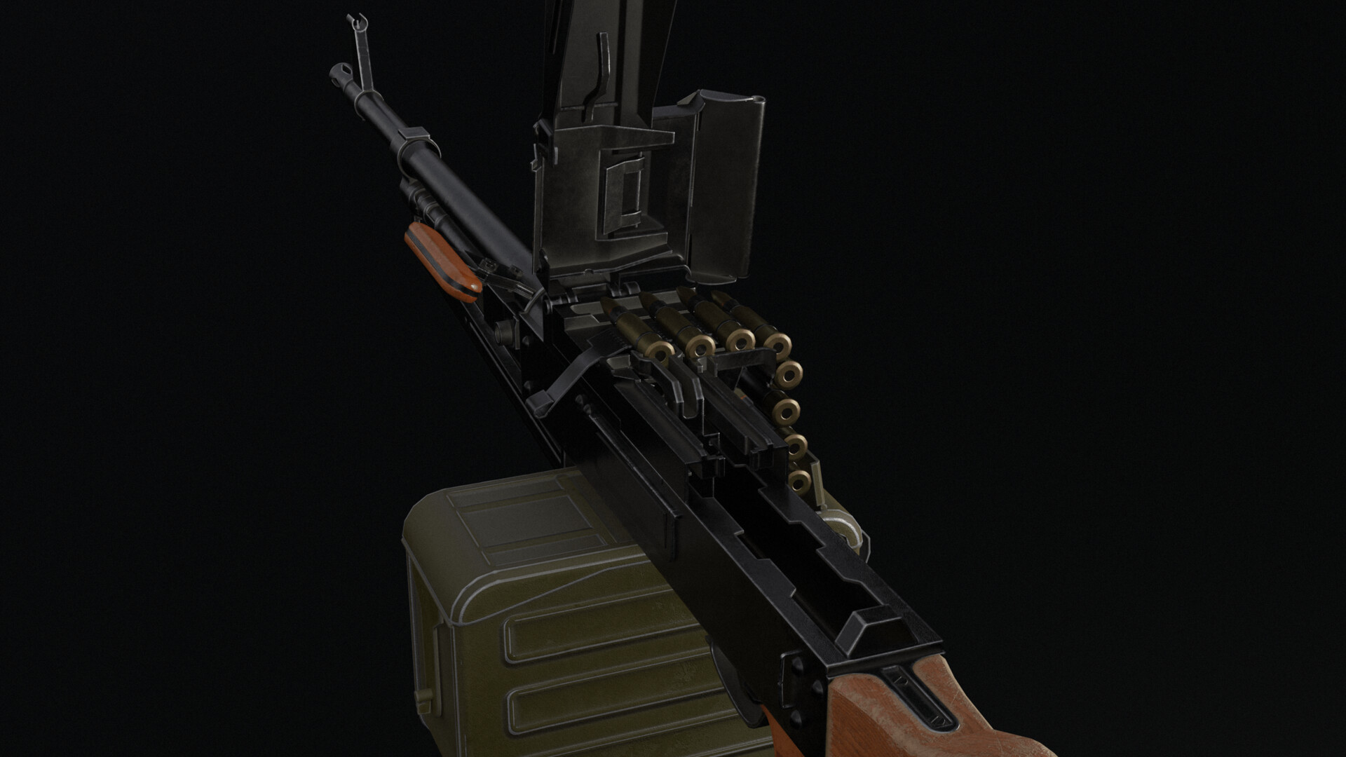 ArtStation - PKM General-purpose machine gun