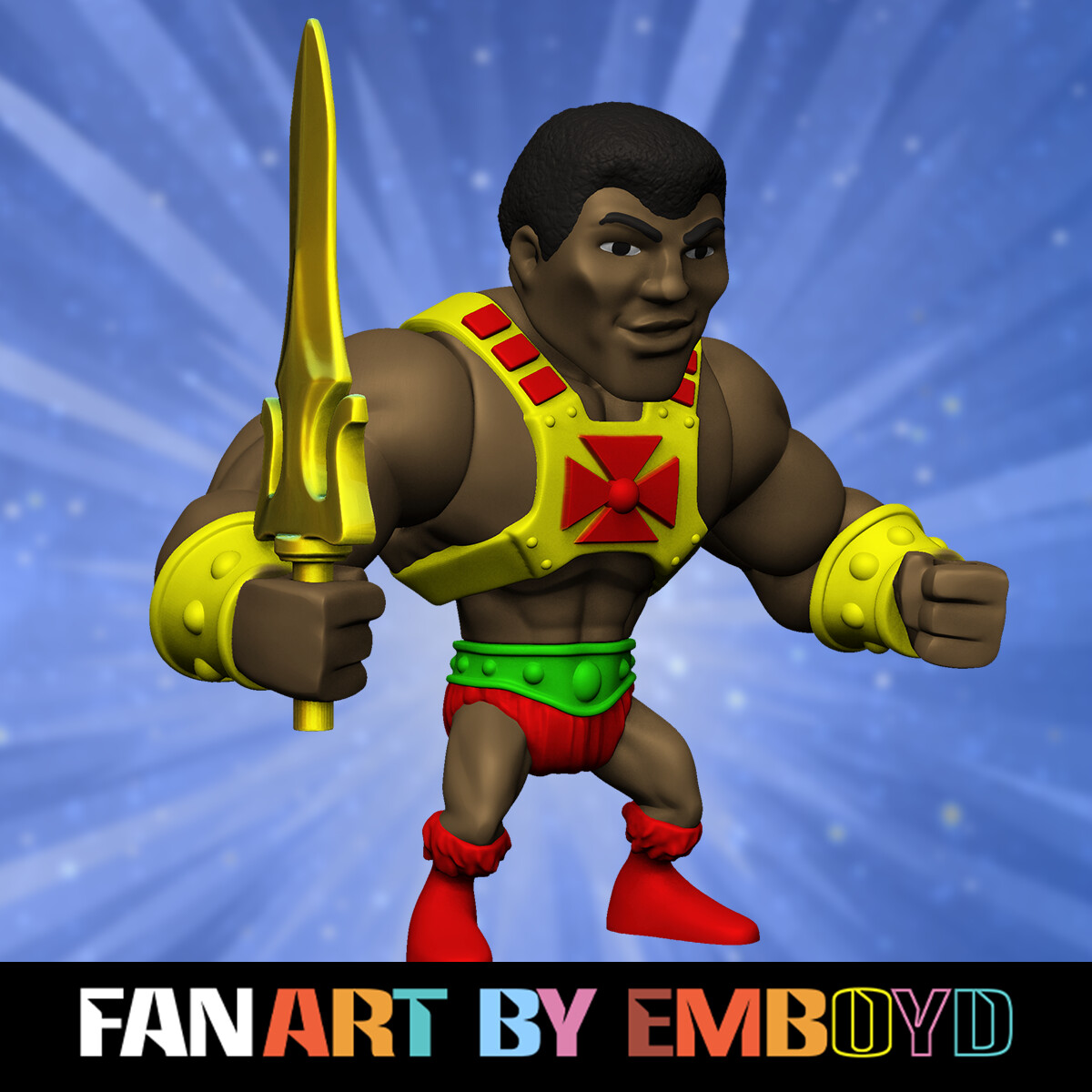 ArtStation - He-Bro Eternia Minis Style