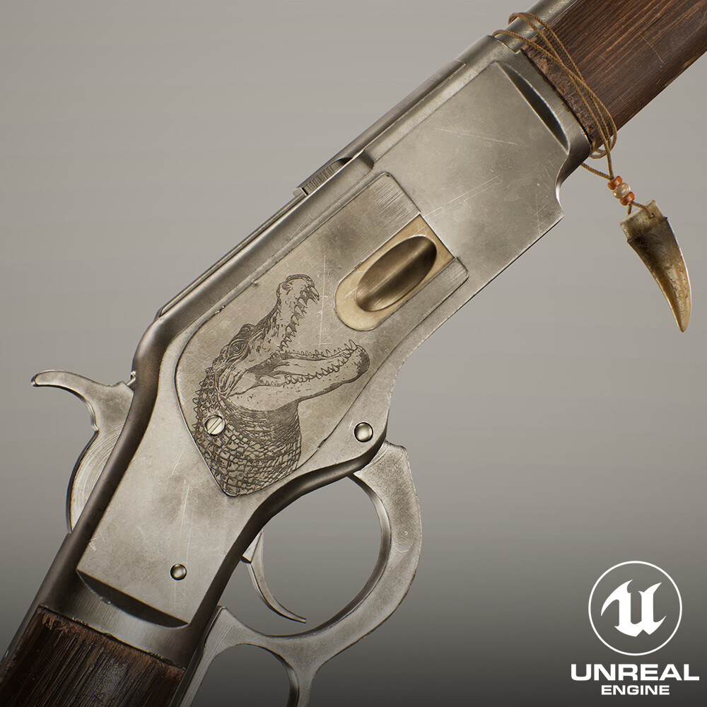 ArtStation - Alligator Rifle