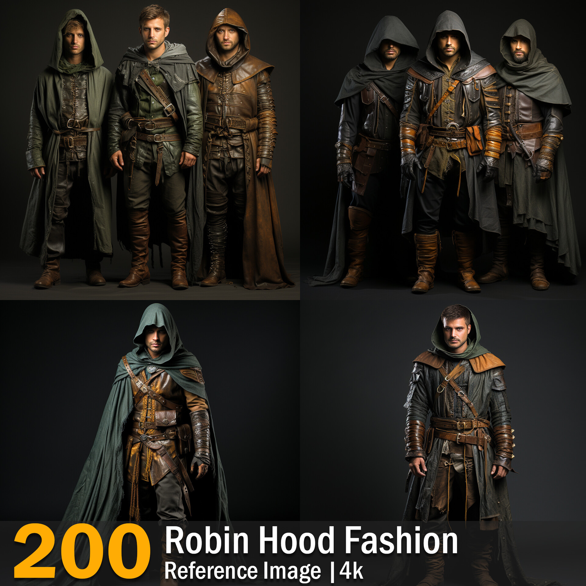 ArtStation - Robin Hood Fashion | Reference Images | 4K