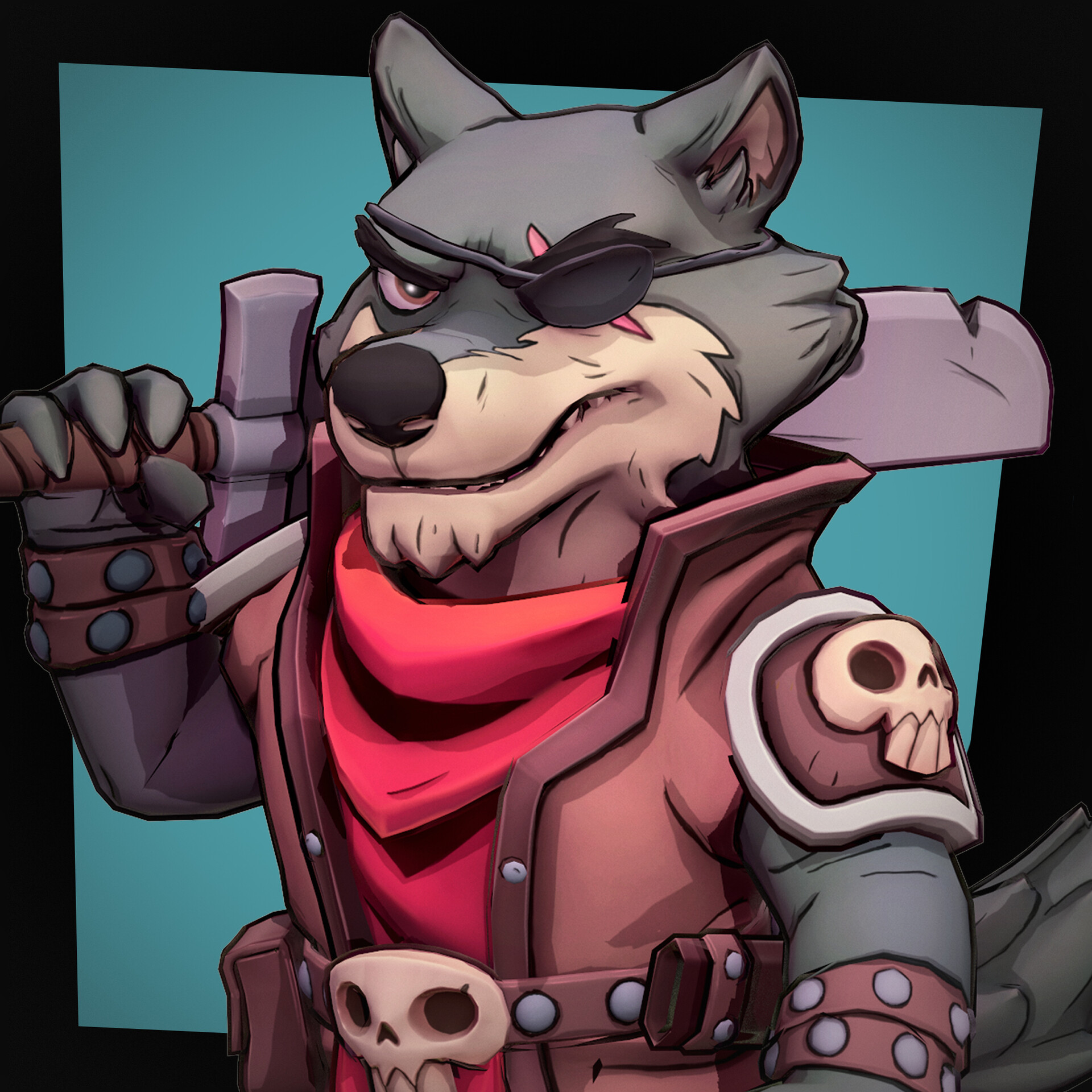 ArtStation - Fargus - The Wolf