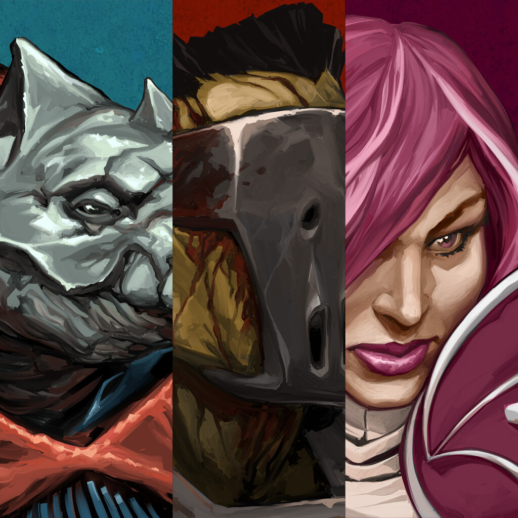 ArtStation - Quake 3 Visor, Janet, Sorlag