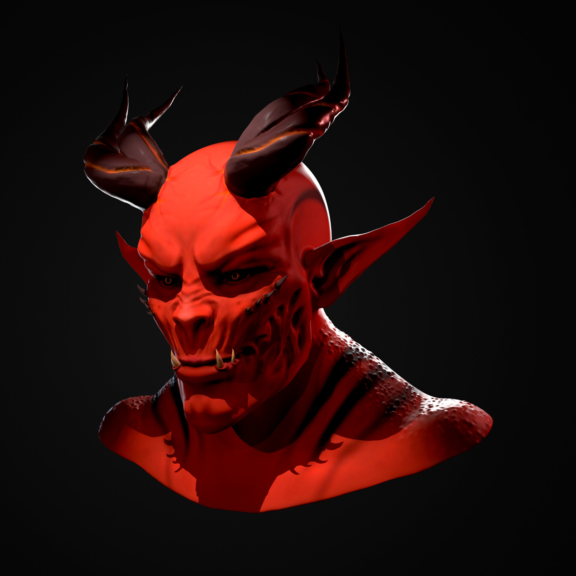 ArtStation - Devil practise