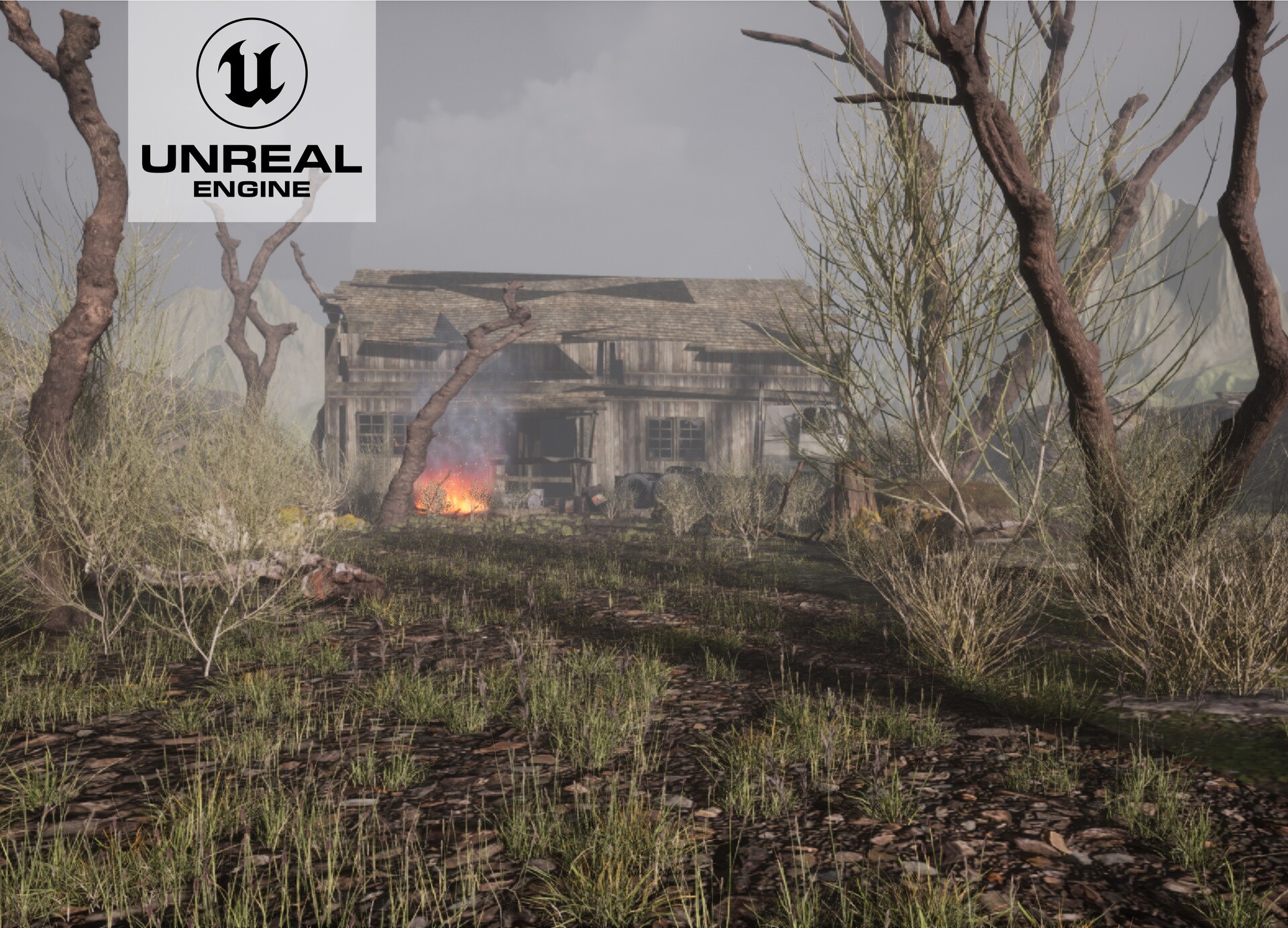 ArtStation - Old Environment by Unreal Engine