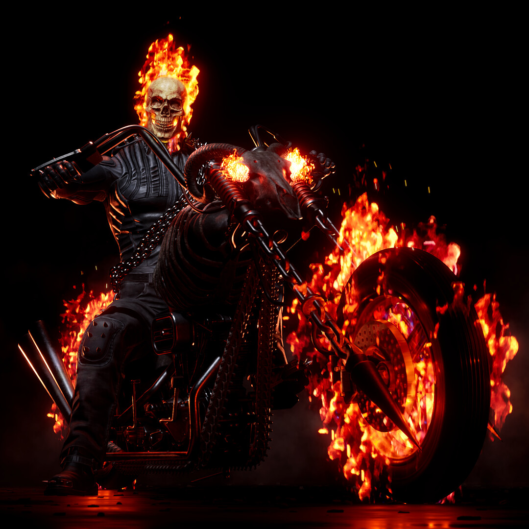 ArtStation - Ghost Rider - Fan Art