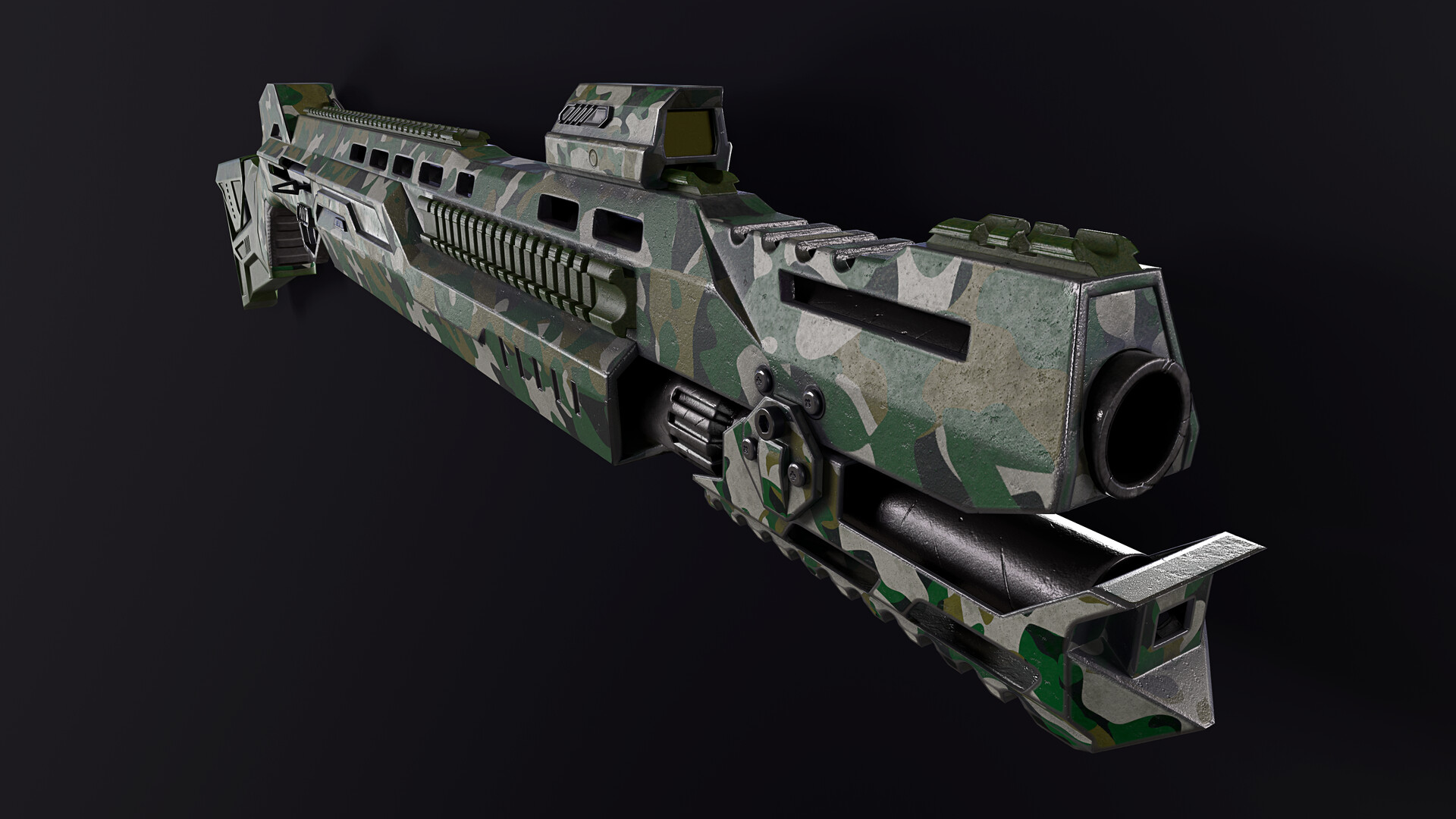 ArtStation - MP-155 Ultima Kalashnikov