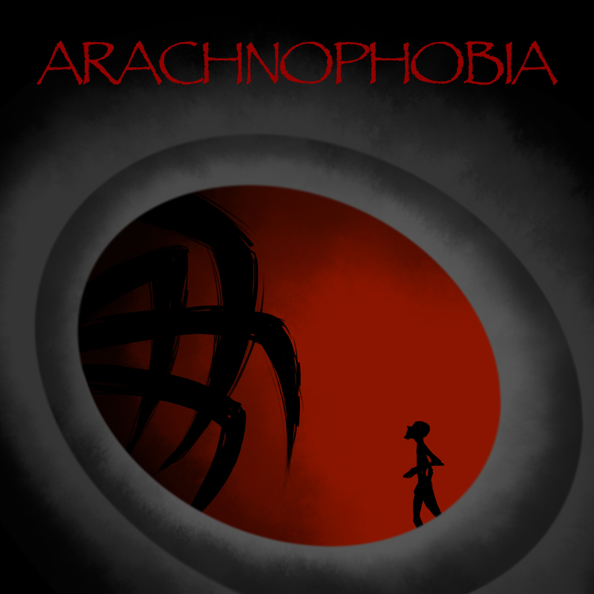 ArtStation - ARACHNOPHOBIA - 2D school project