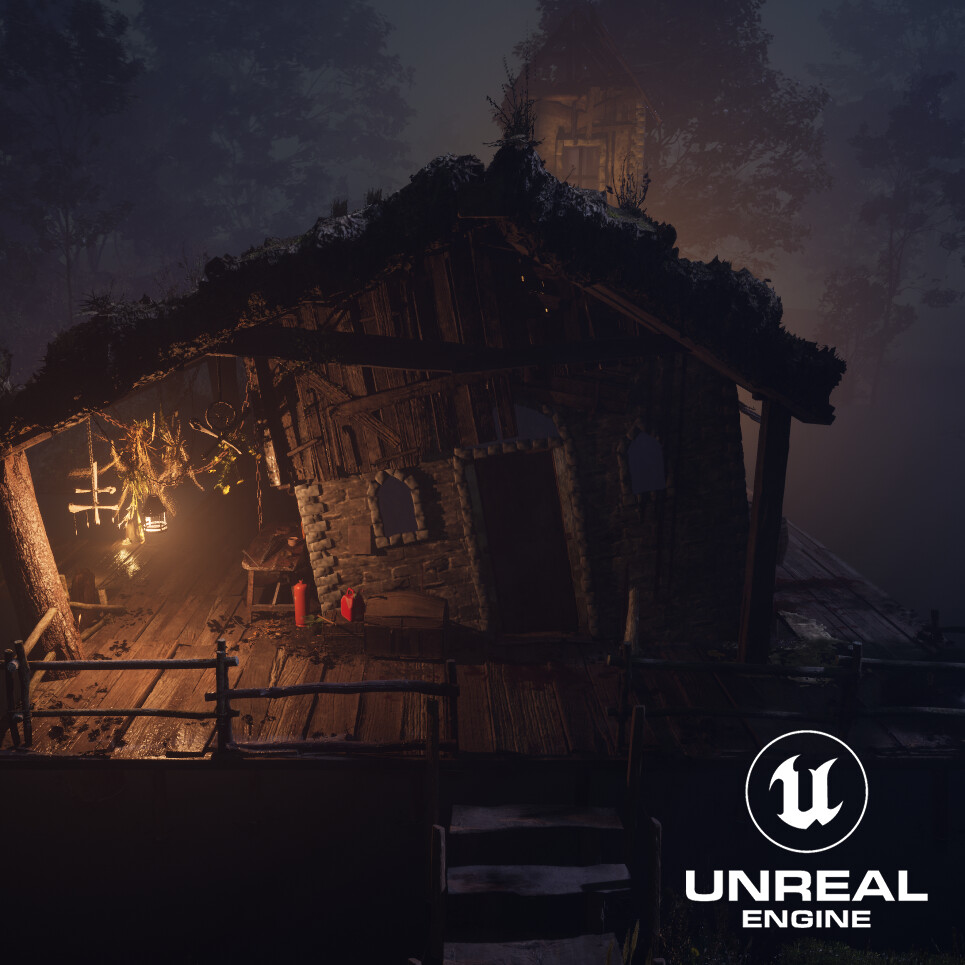 ArtStation - Deadly Nightshade - Unreal Level