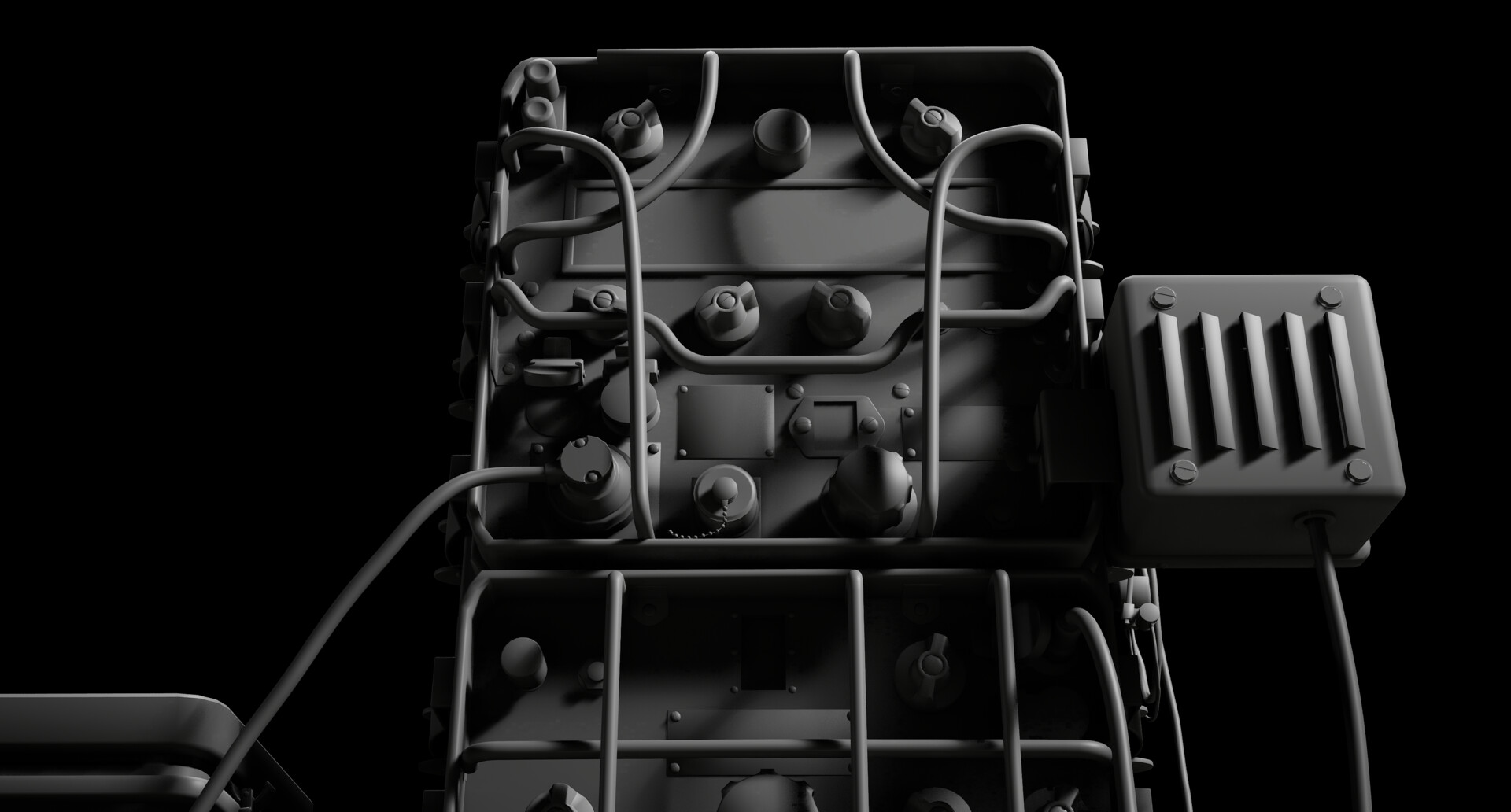 ArtStation - AN/GRC RADIO - 9 aka "Angry Nine"