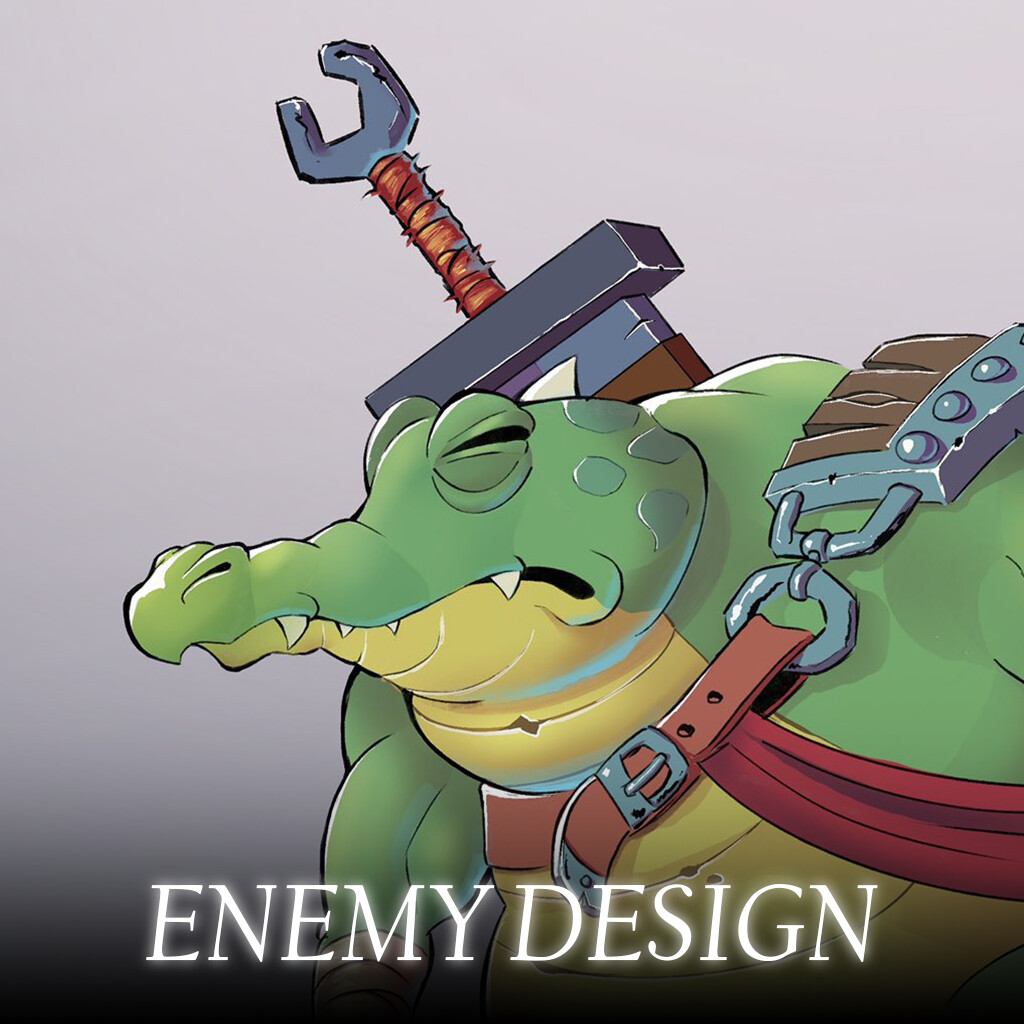 ArtStation - Enemy design