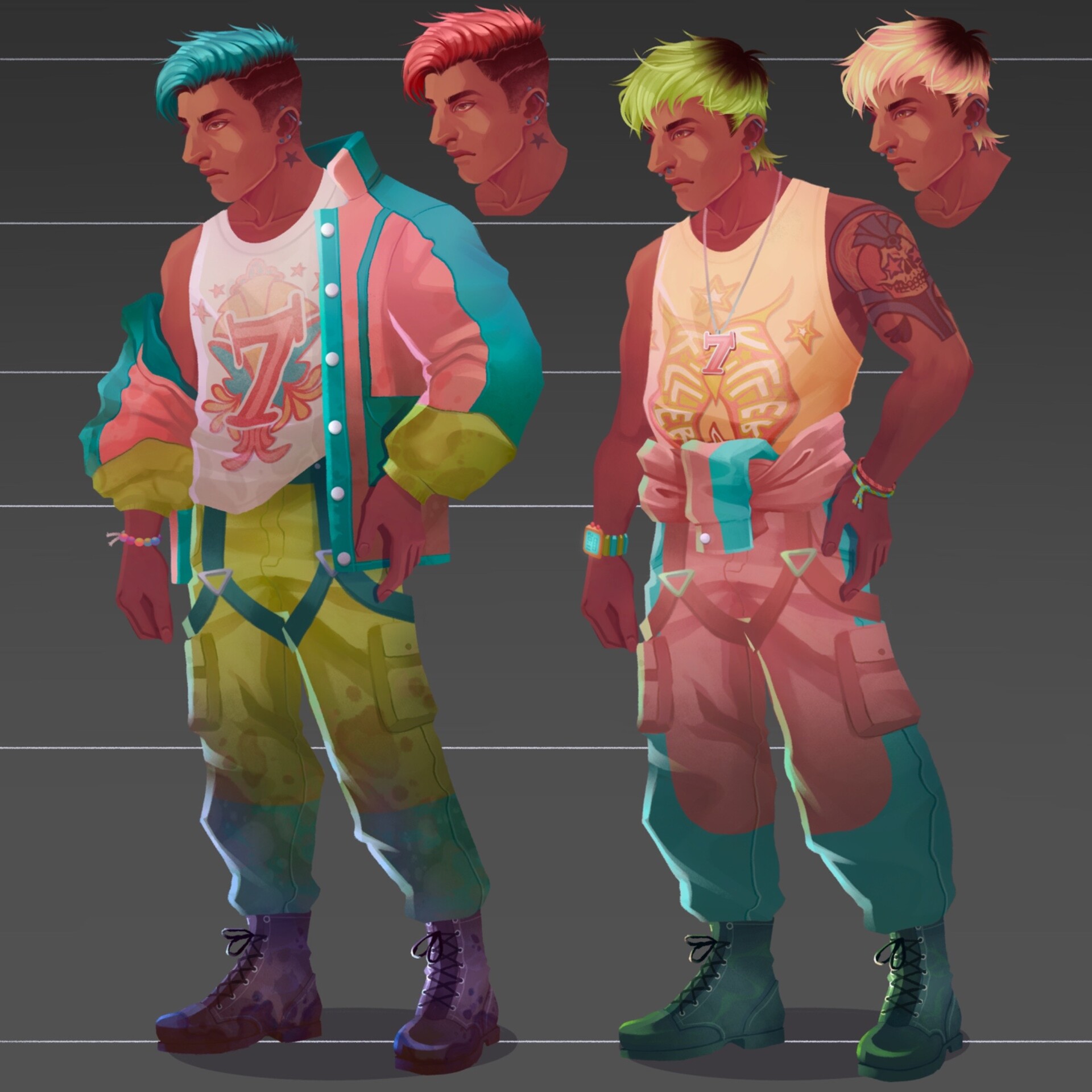 ArtStation - Jackpot Character Concept