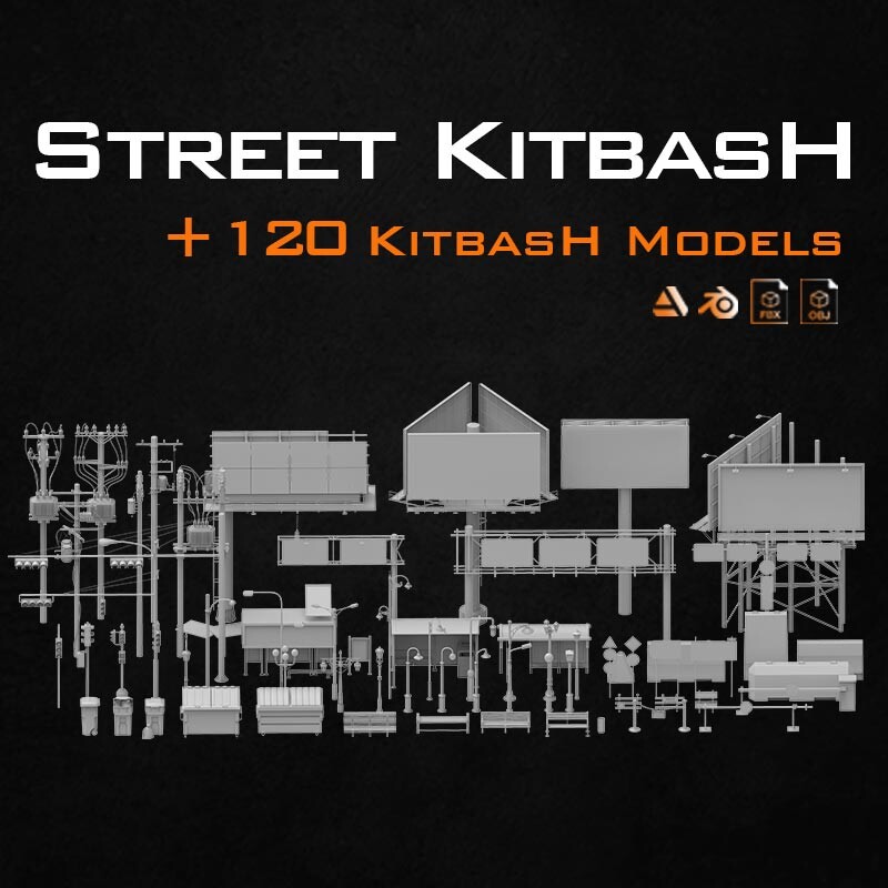 ArtStation - Street Kitbash