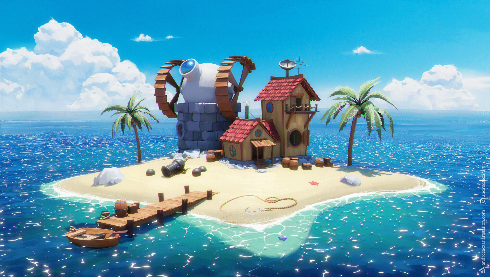 ArtStation - Ocean Telescope Lab