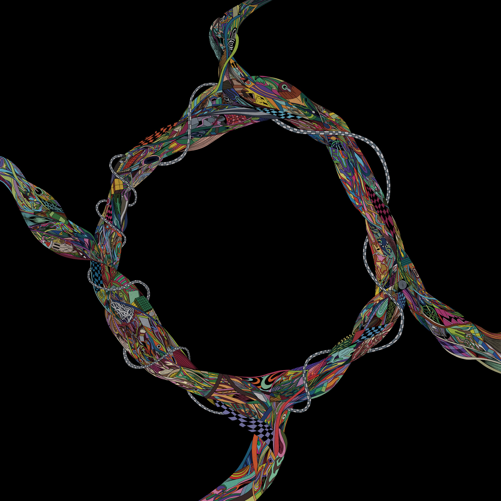 ArtStation - Psychedelic Geometry - Circle Design