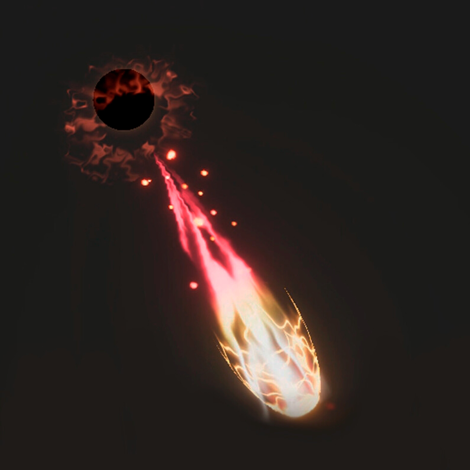 ArtStation - Lotus Projectile VFX