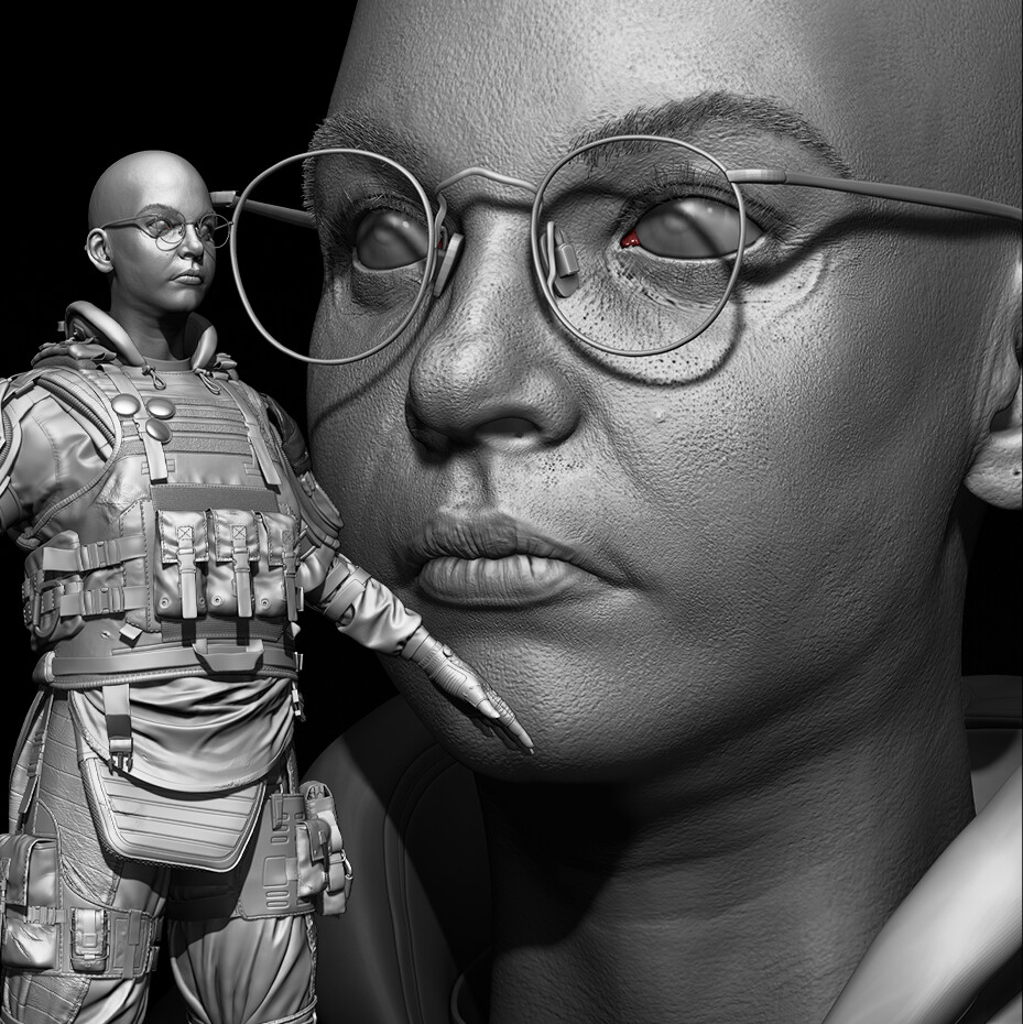 ArtStation - High Poly Character WIP - "A Mother's Odyssey"