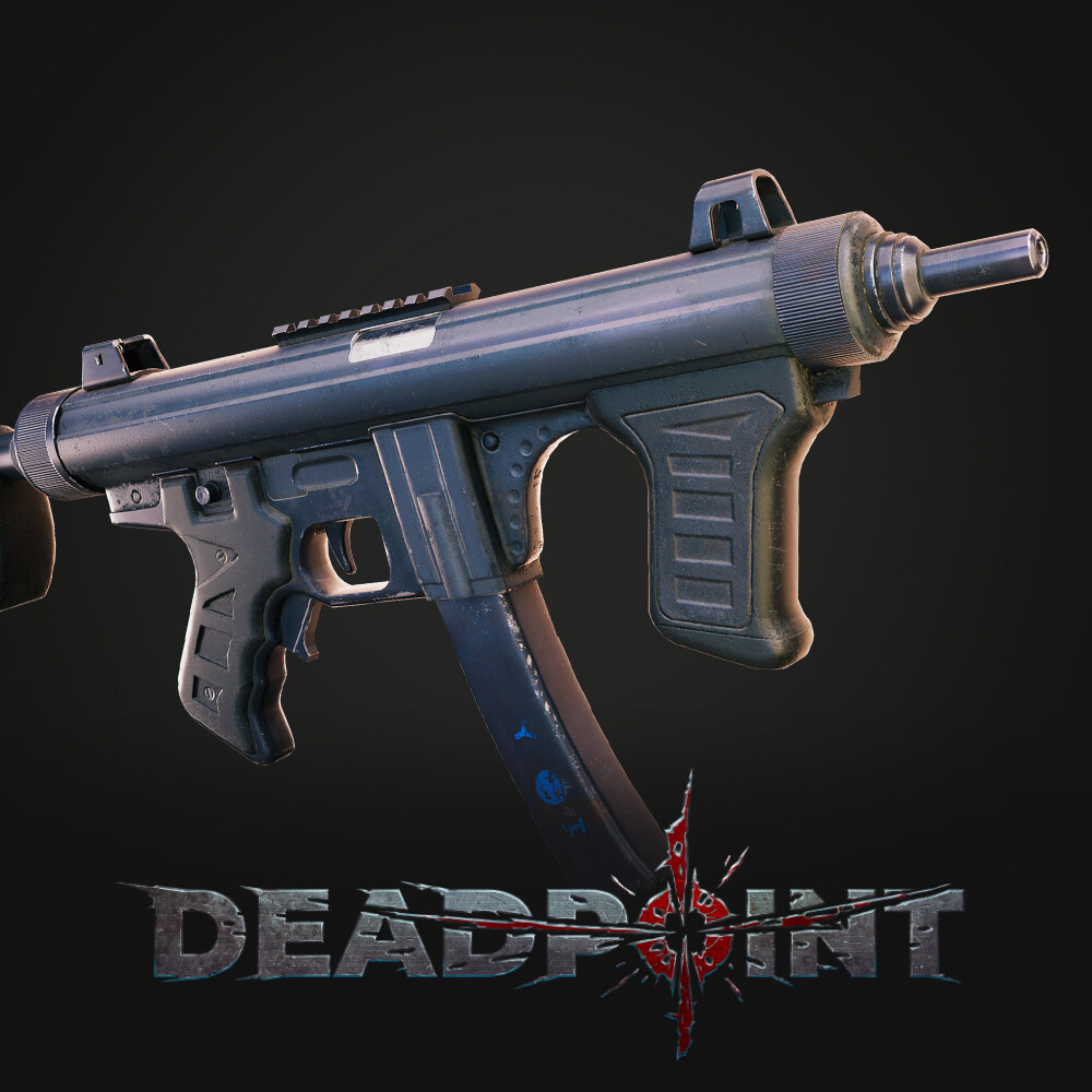 ArtStation - Deadpoint | «Last sprint» Submachine gun