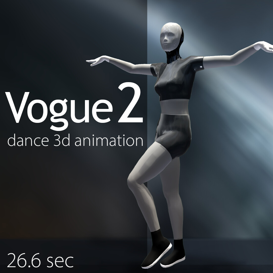 ArtStation - A&M: Vogue 2 - dance animation (120 bpm)