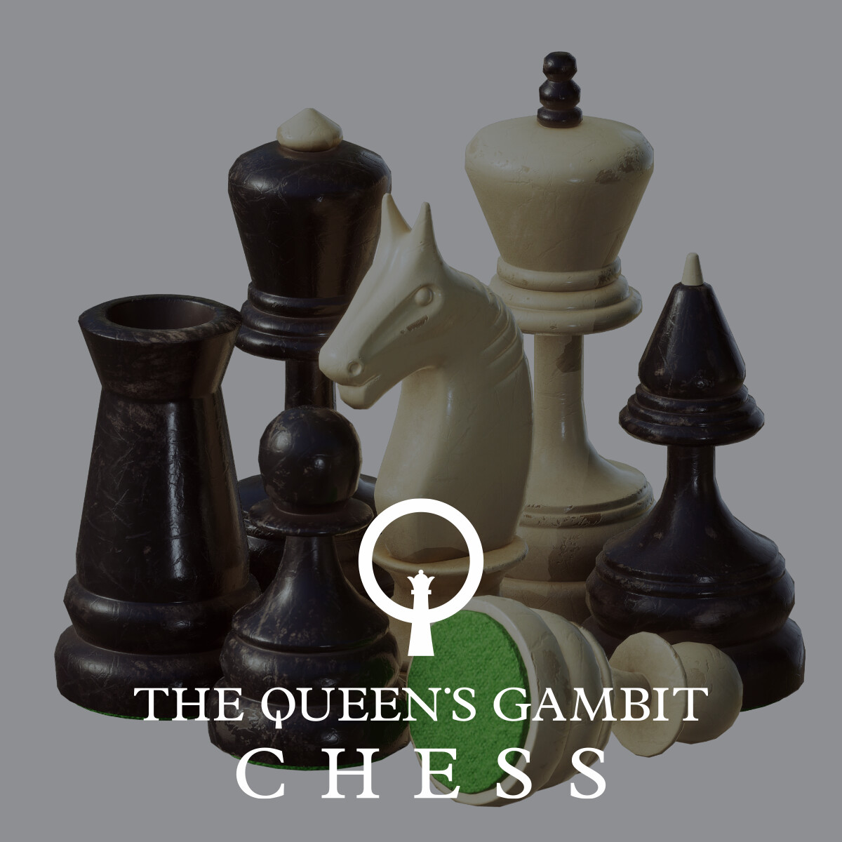 ArtStation - The Queen's Gambit Chess: Park Chess Set