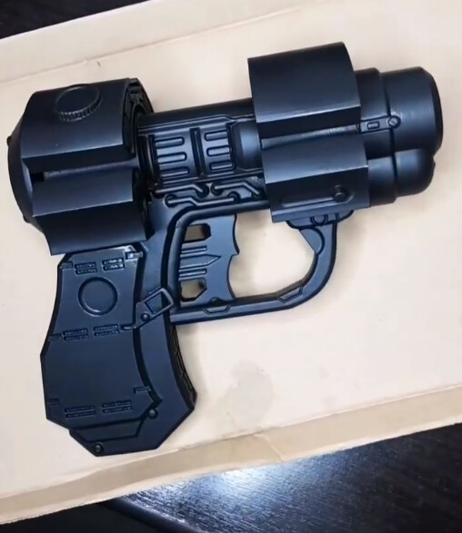 ArtStation - Gantz X-gun fanmade prop