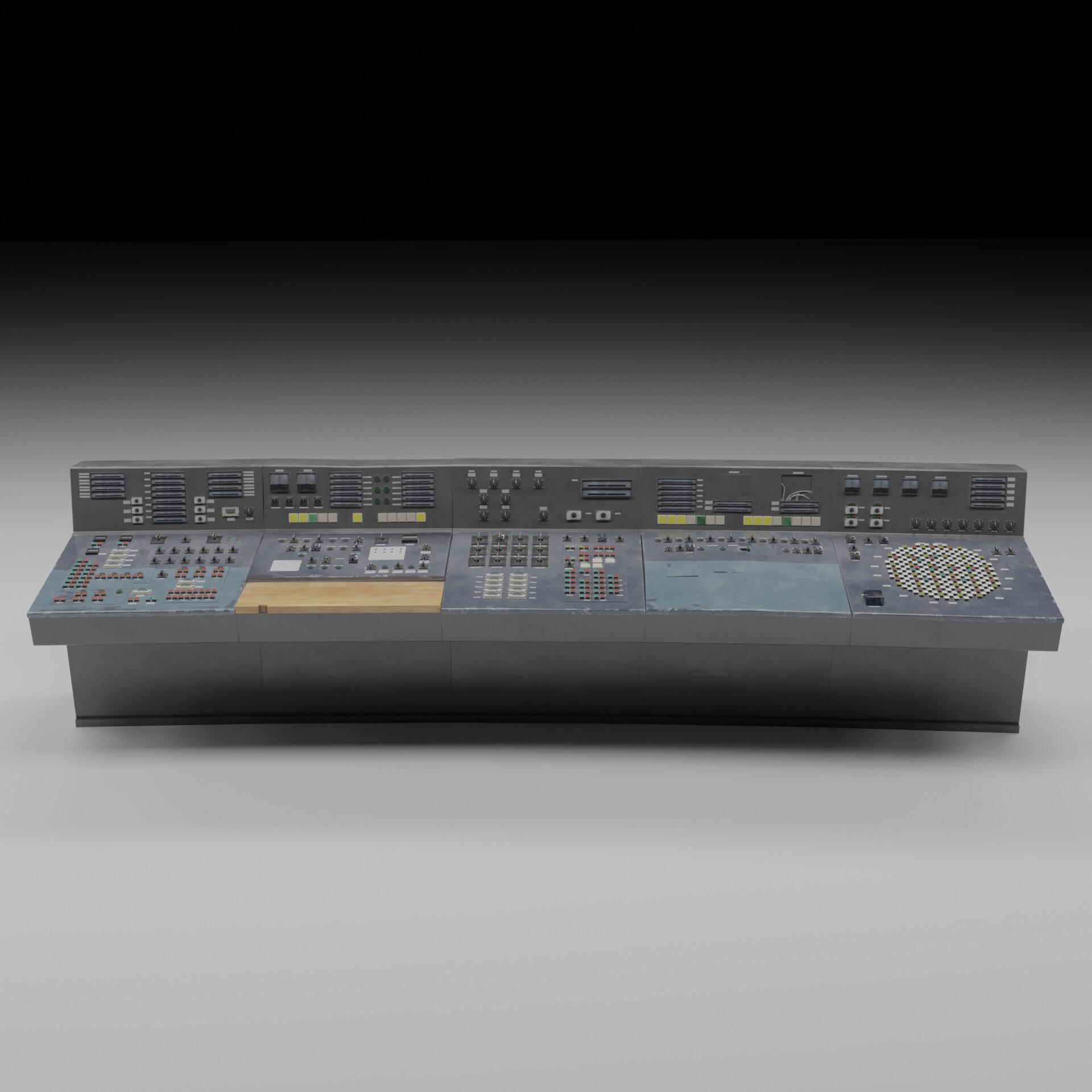 ArtStation - Reactor Control Room Table (WIP)