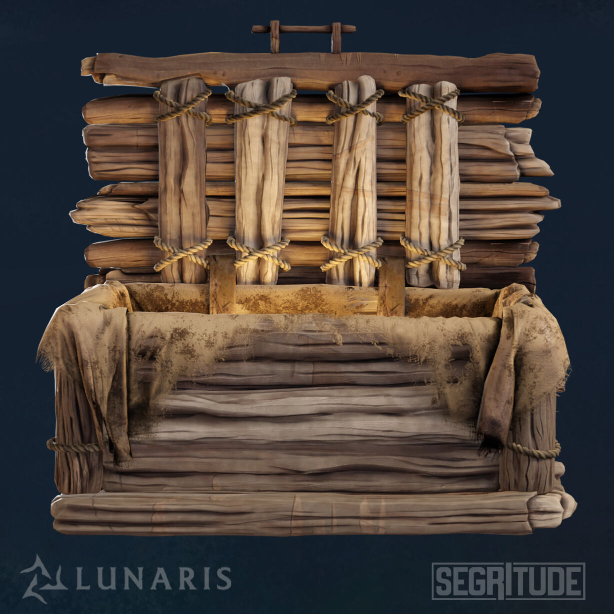ArtStation - Woodland Treasure Trove: Unveiling the Bountiful Loot Chest