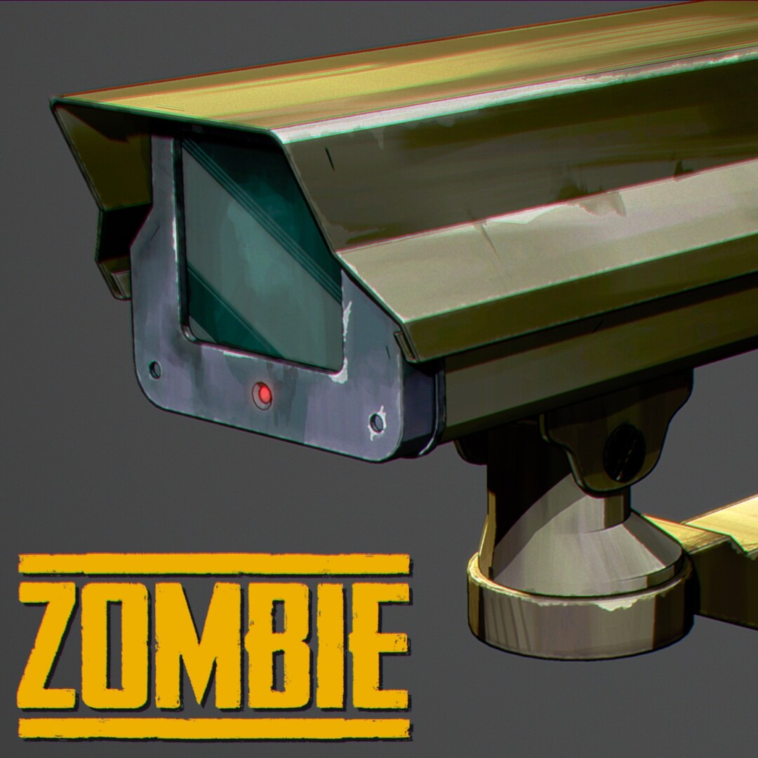 ArtStation - Project Zombie - Security Camera