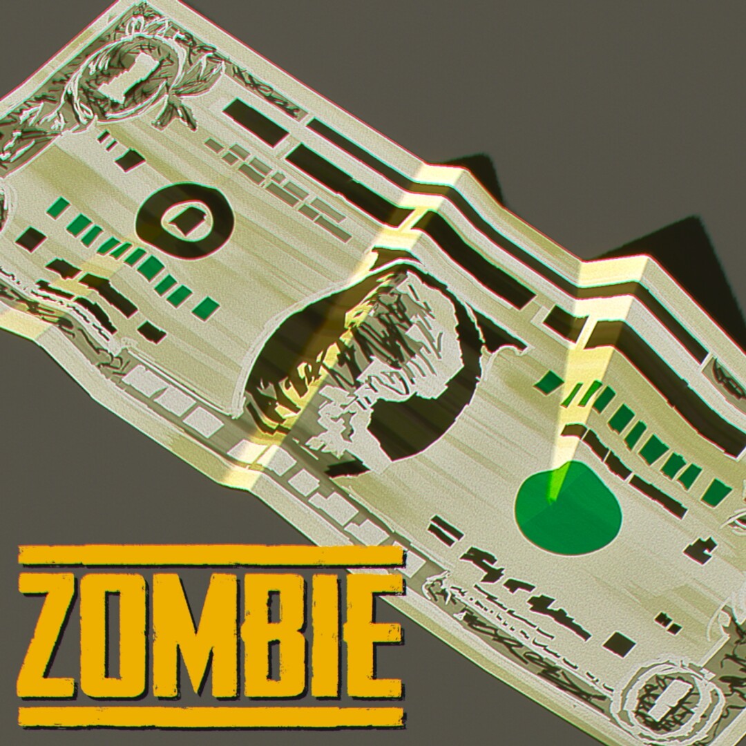 ArtStation - Project Zombie - Dollar Bills
