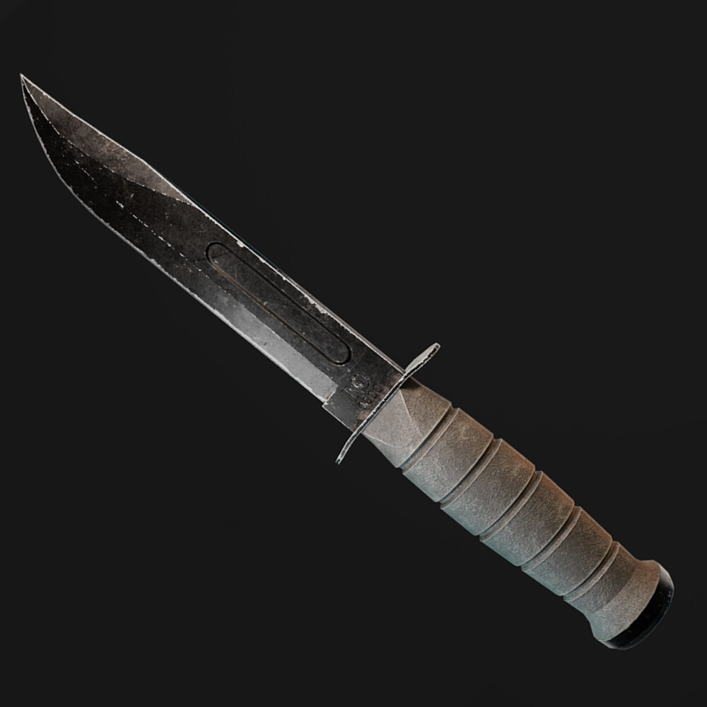 ArtStation - Ka-Bar Combat Knife