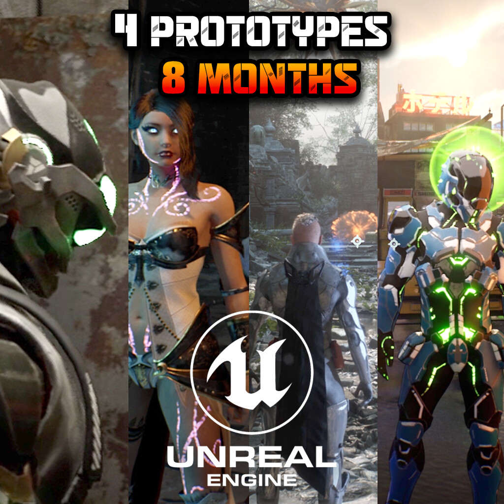 ArtStation - Unreal Engine 5 Playable prototypes
