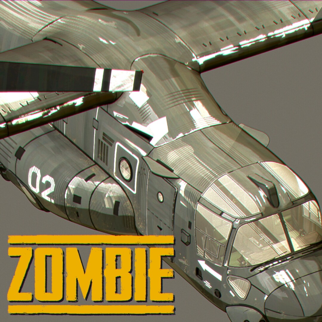 Jonathan Gagnon - Project Zombie - V-22 Osprey