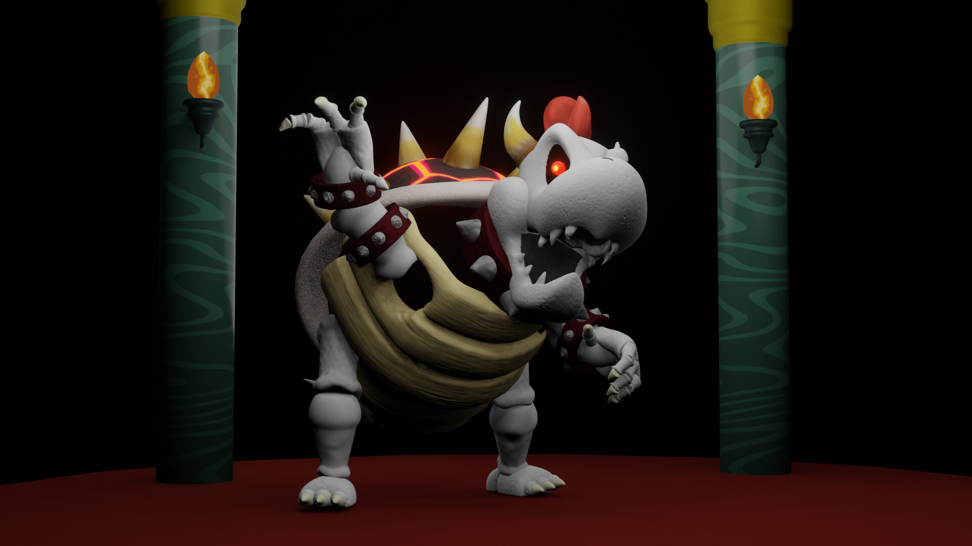 ArtStation - Dry Bowser