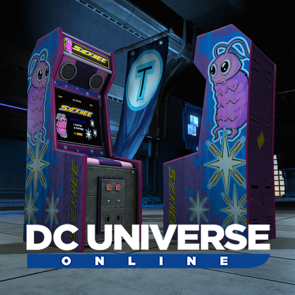 ArtStation - DCUO: Homecoming 2023 Arcade Table & Assets