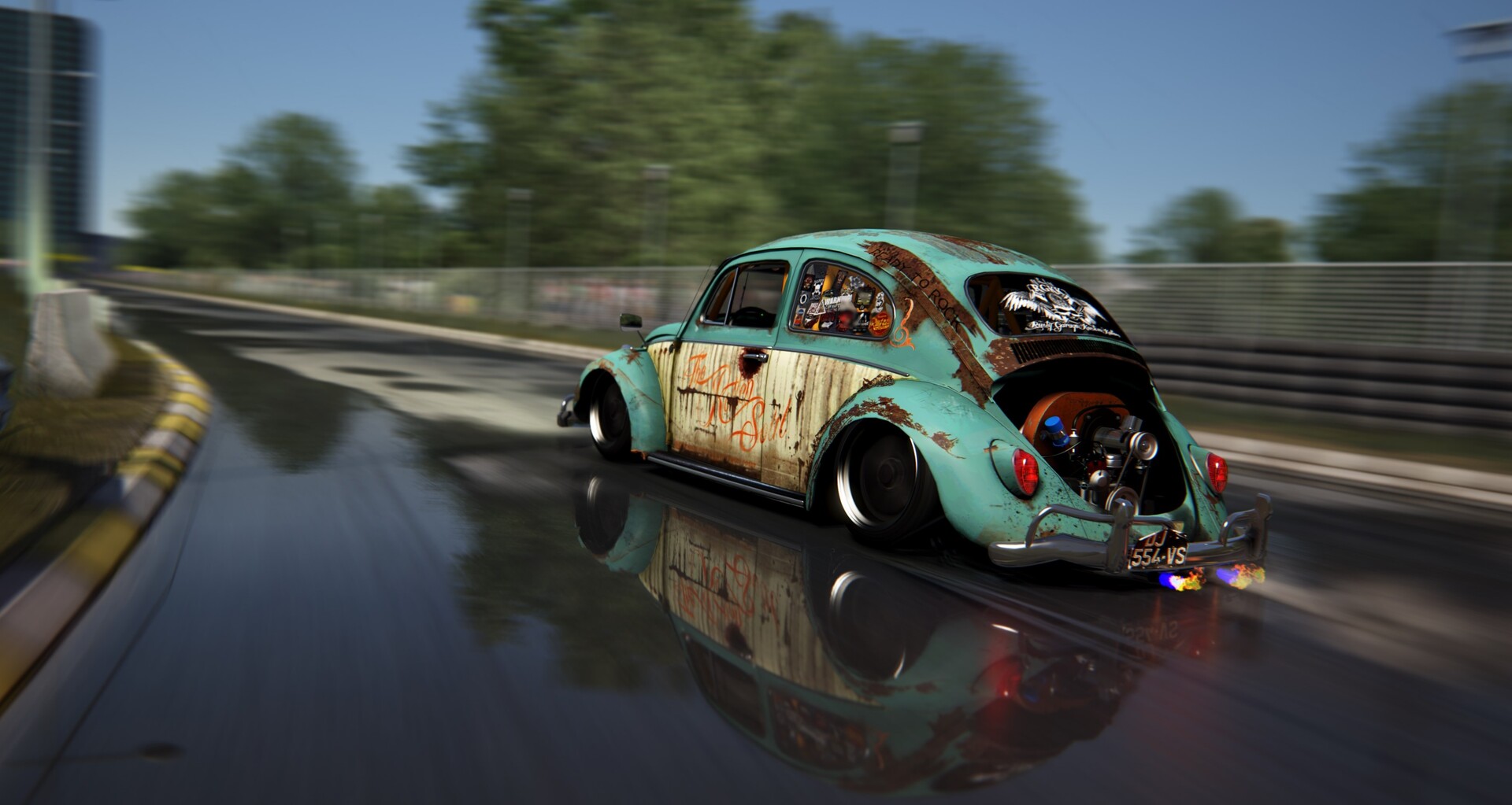 ArtStation - Volkswagen Beetle Rat « THE ROTTEN SOUL