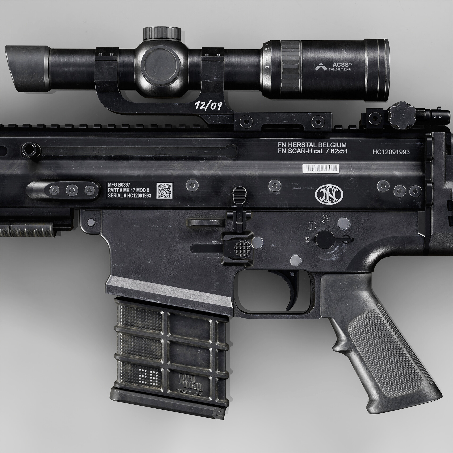 ArtStation - FN SCAR-H
