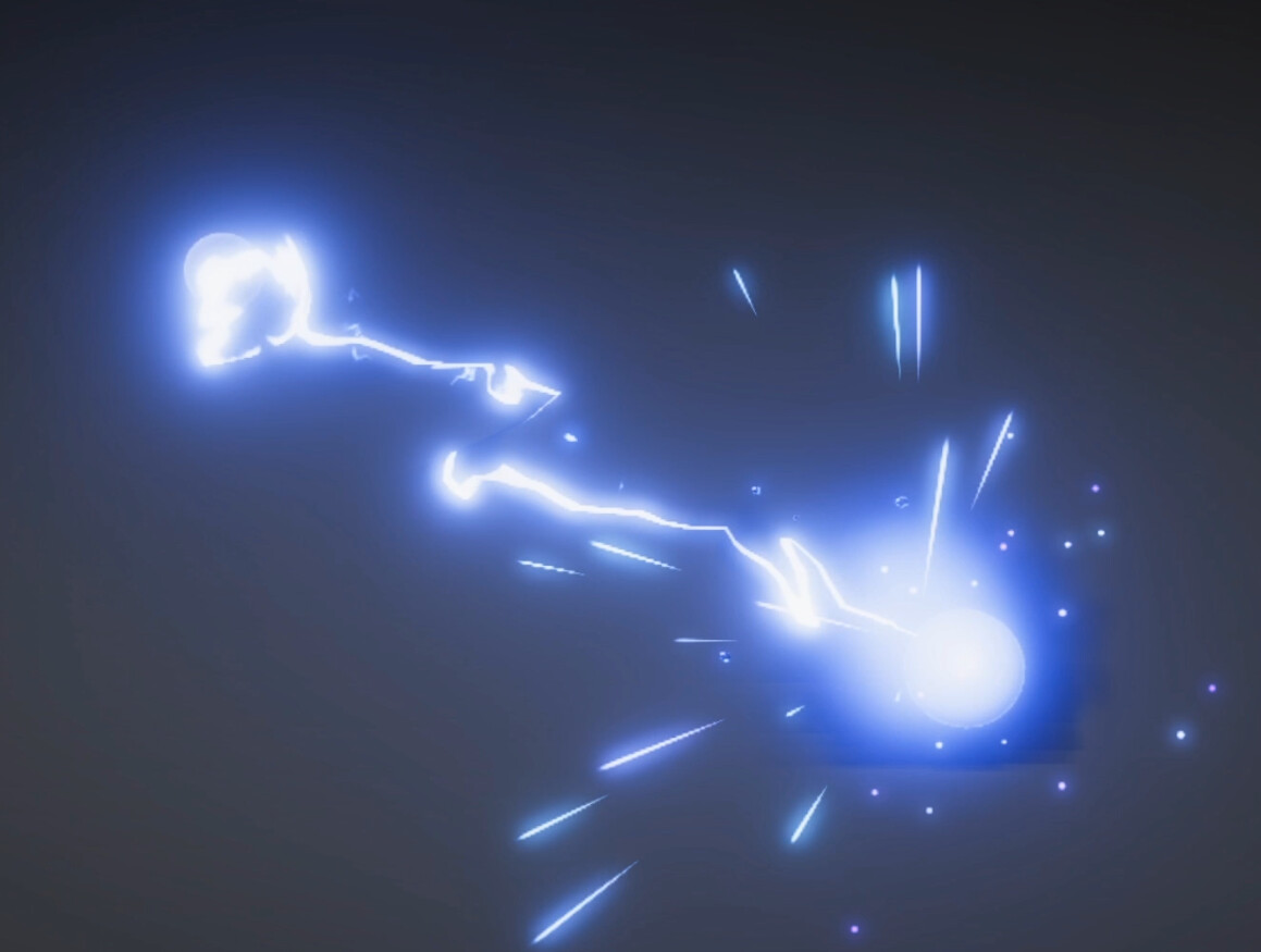 ArtStation - VFX Eletric Attack