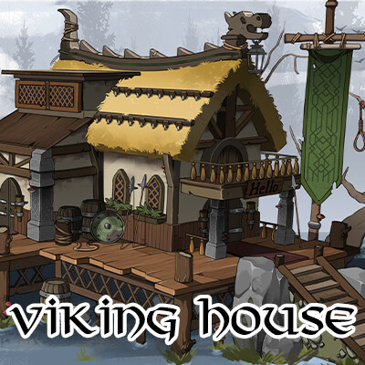 ArtStation - Viking House