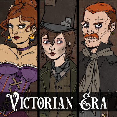 ArtStation - Victorian Era : Chara Design