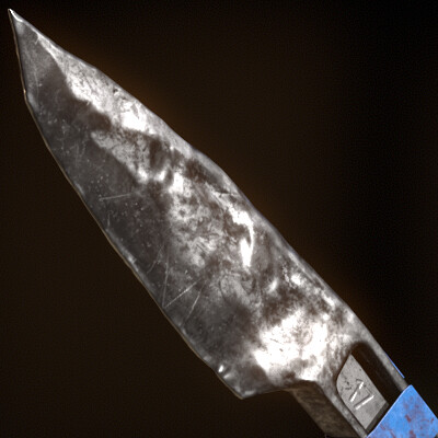 ArtStation - Homemade wrench dagger (game ready)