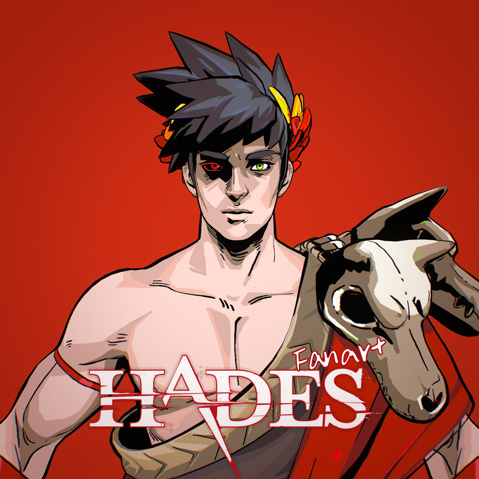 ArtStation - Hades Zagreus Fanart Real-time Character Model