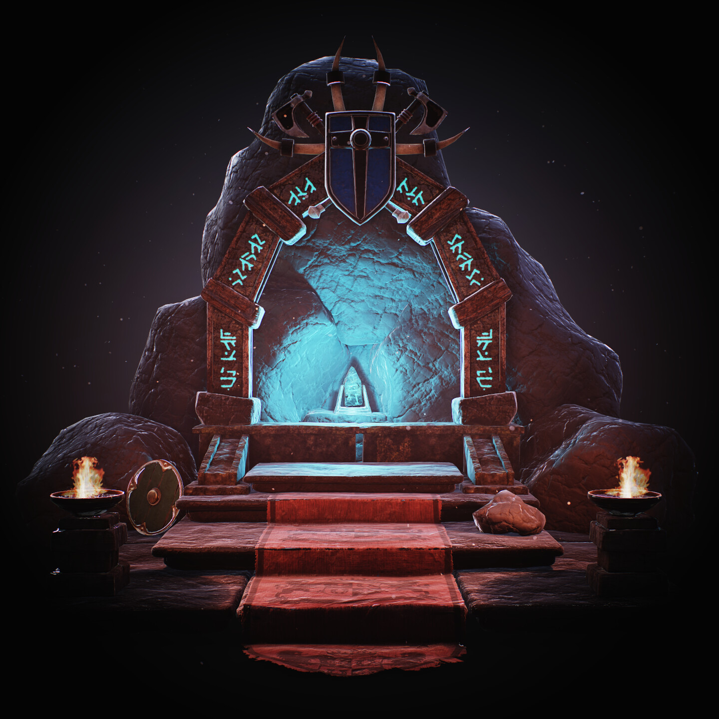 ArtStation - Mysterious Altar 3d