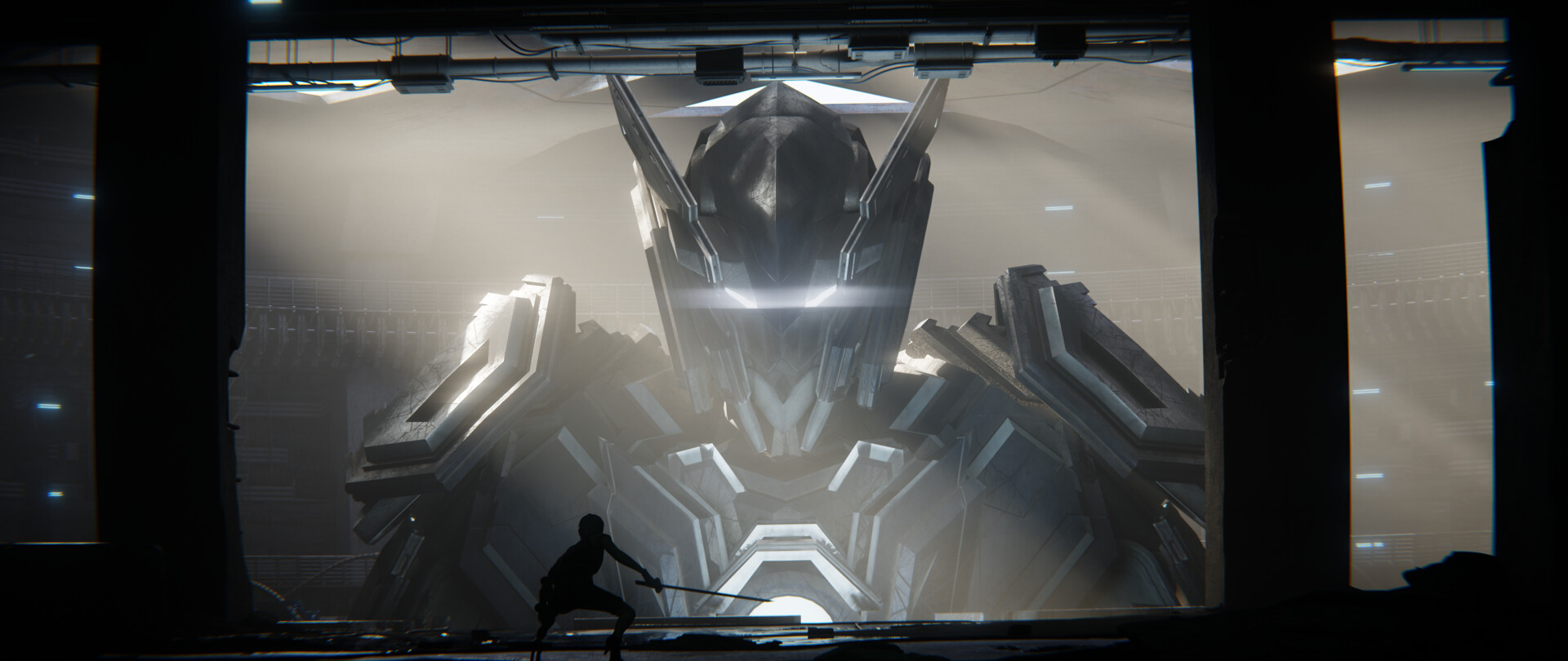 ArtStation - Android VS Mech /Boss Fight