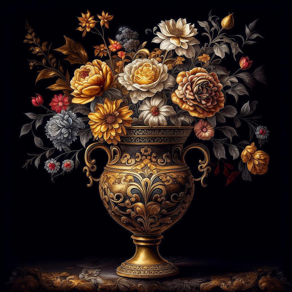 ArtStation - Bouquet. Renessans. East & West