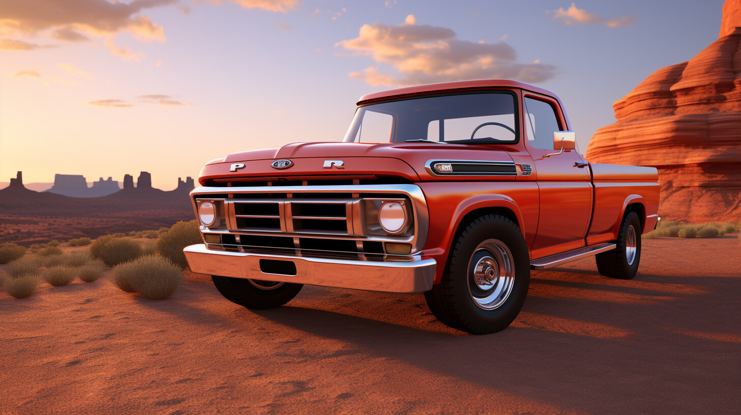 ArtStation - Ford Truck -Game Art
