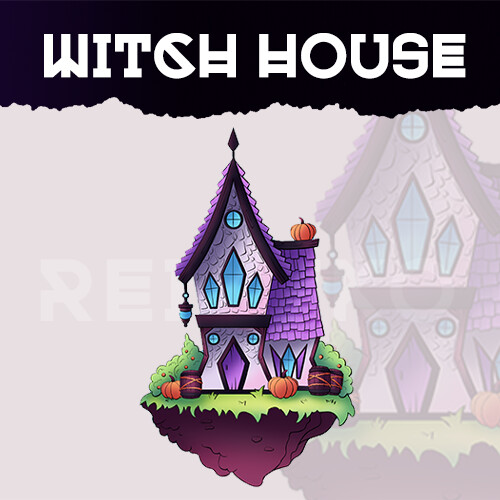 ArtStation - Witch house design