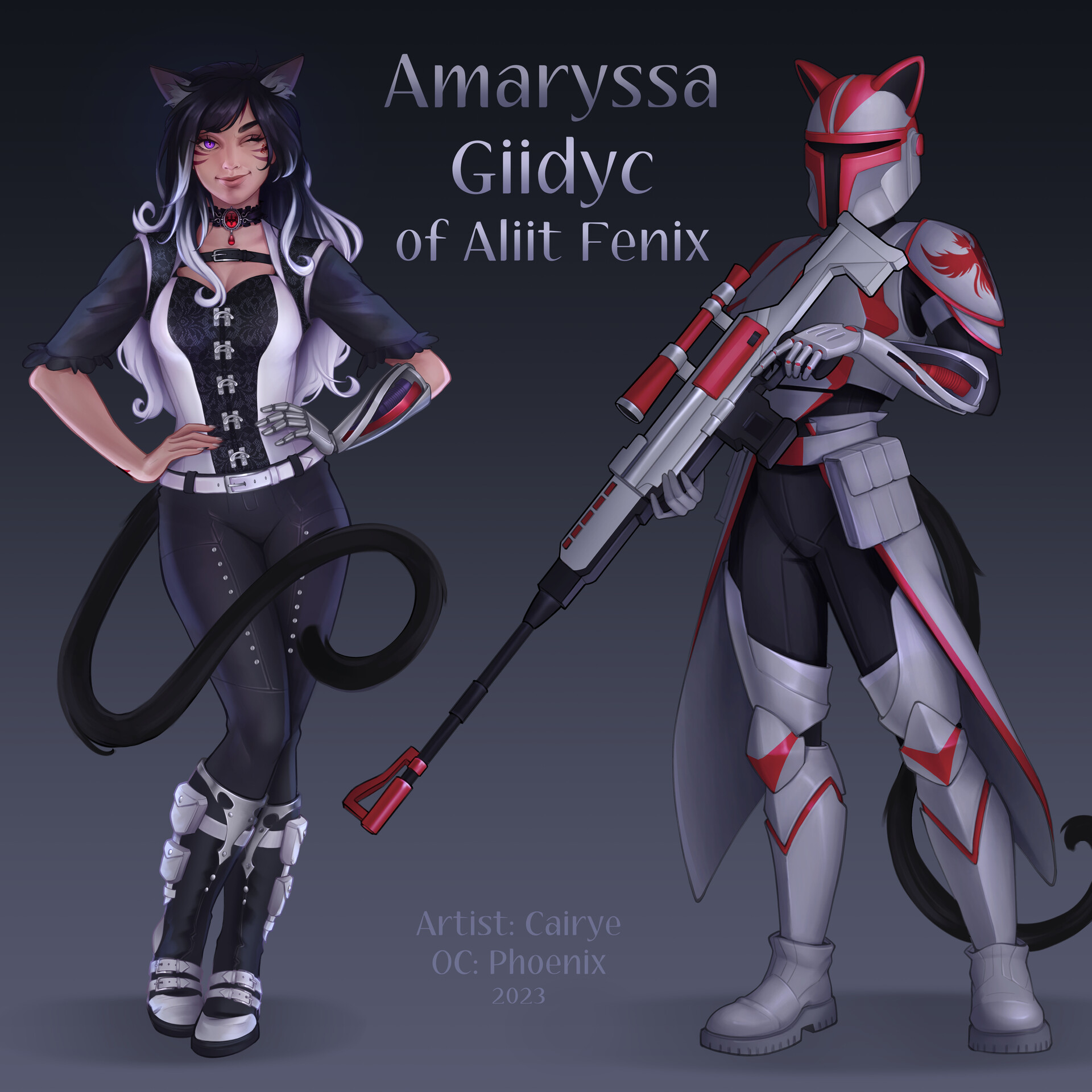 ArtStation - Reference Sheet Commission