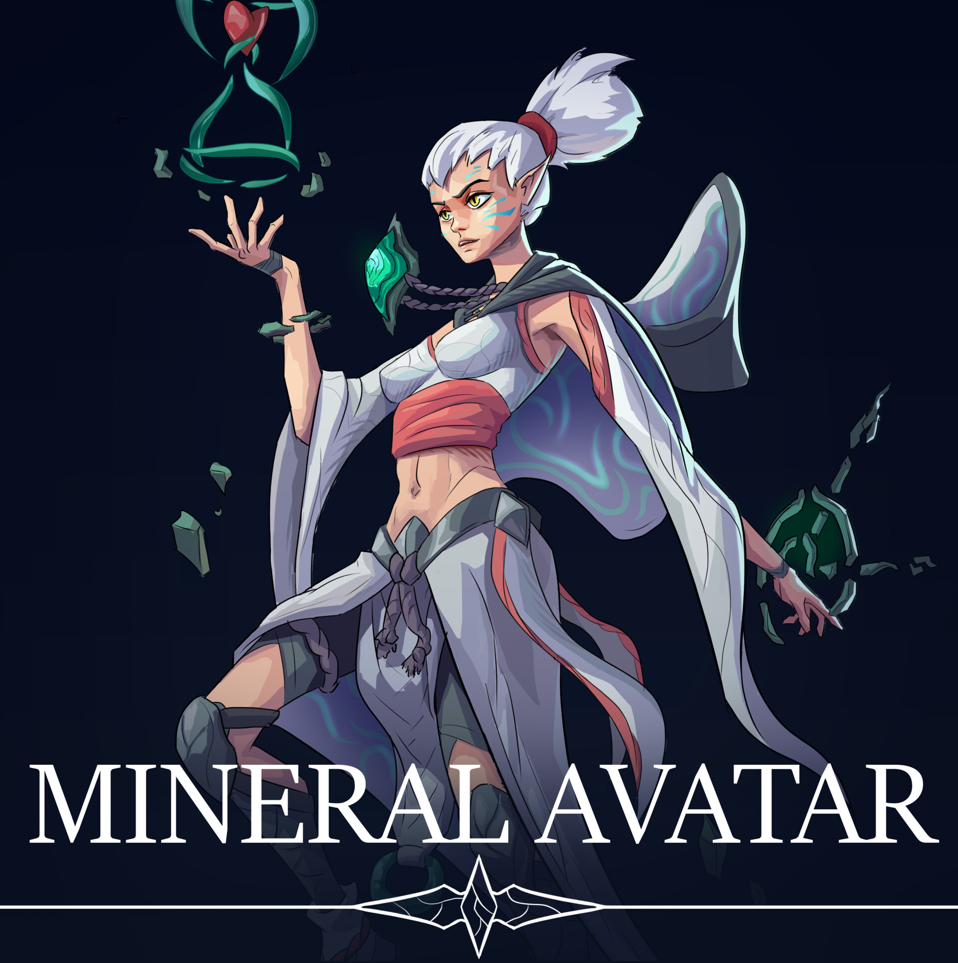 ArtStation - Mineral Avatar: Kiiya