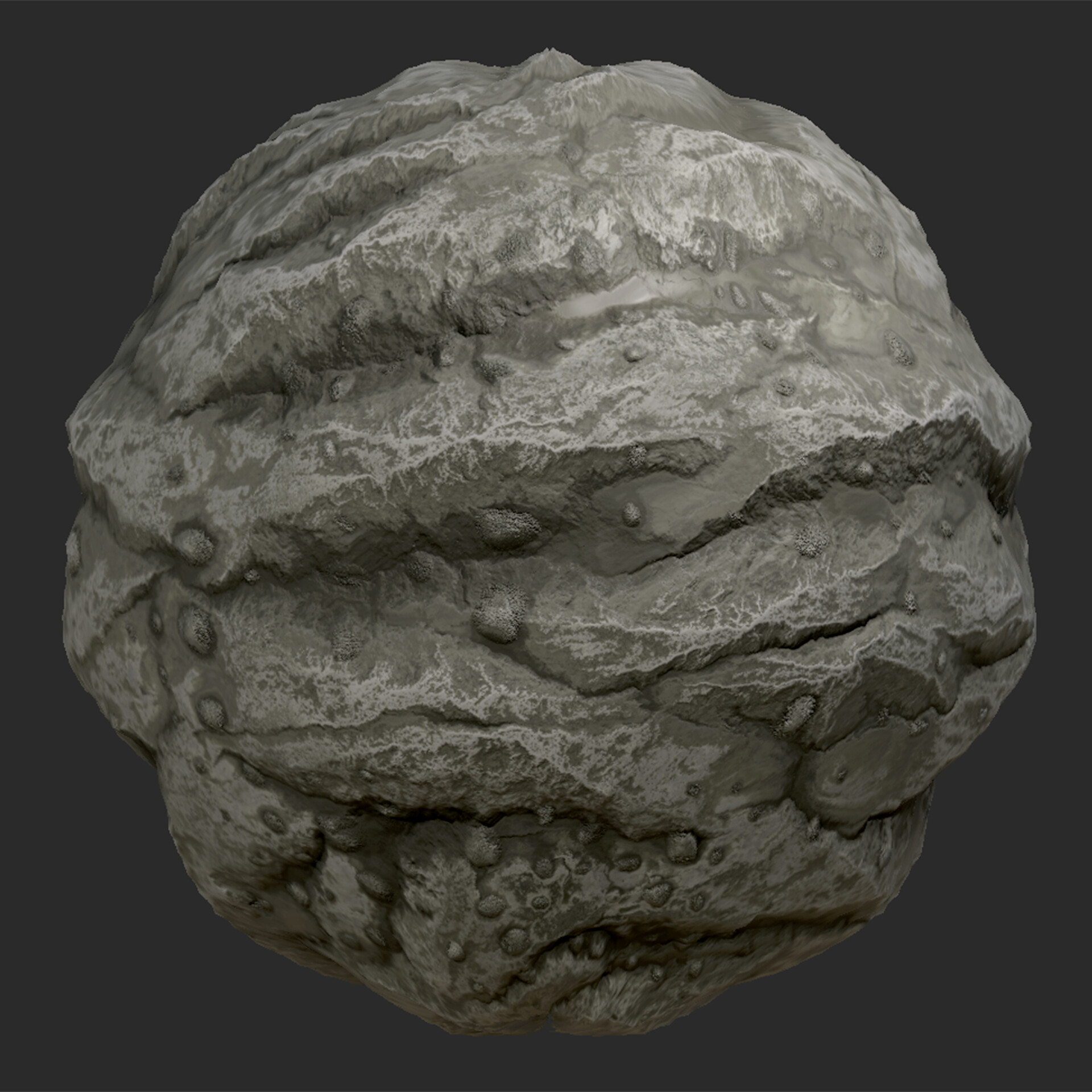 ArtStation - Substance Designer rock cliff material #01