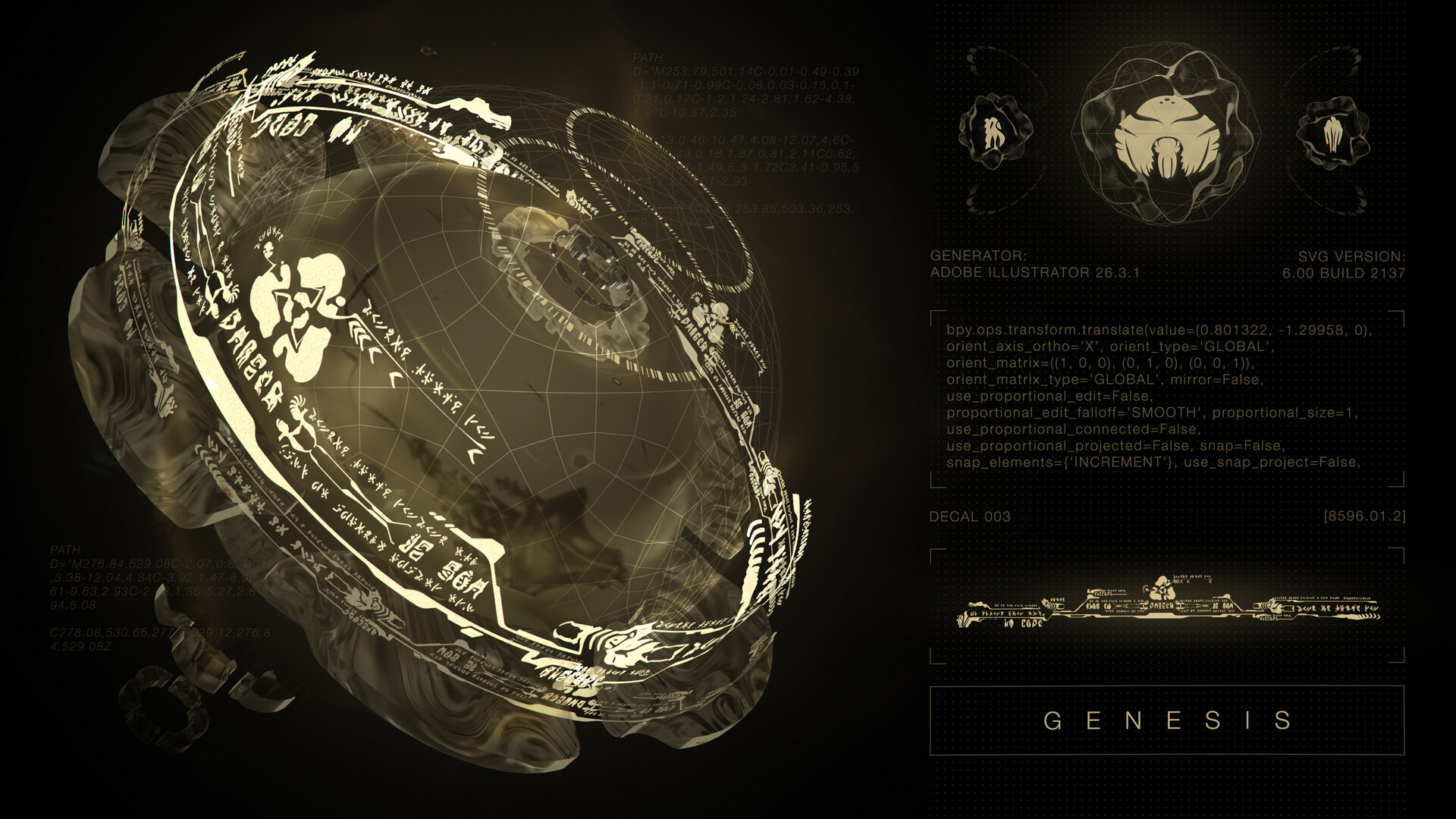ArtStation - Genesis - Decals