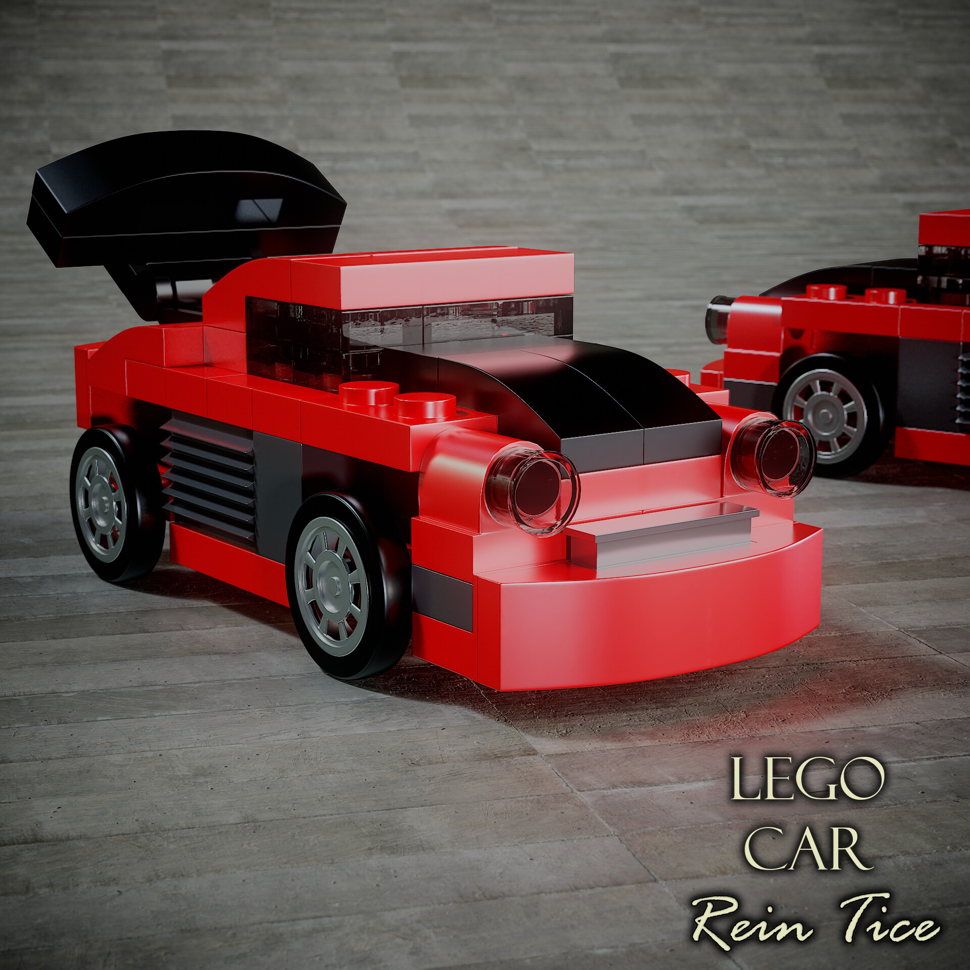 ArtStation - Lego Car